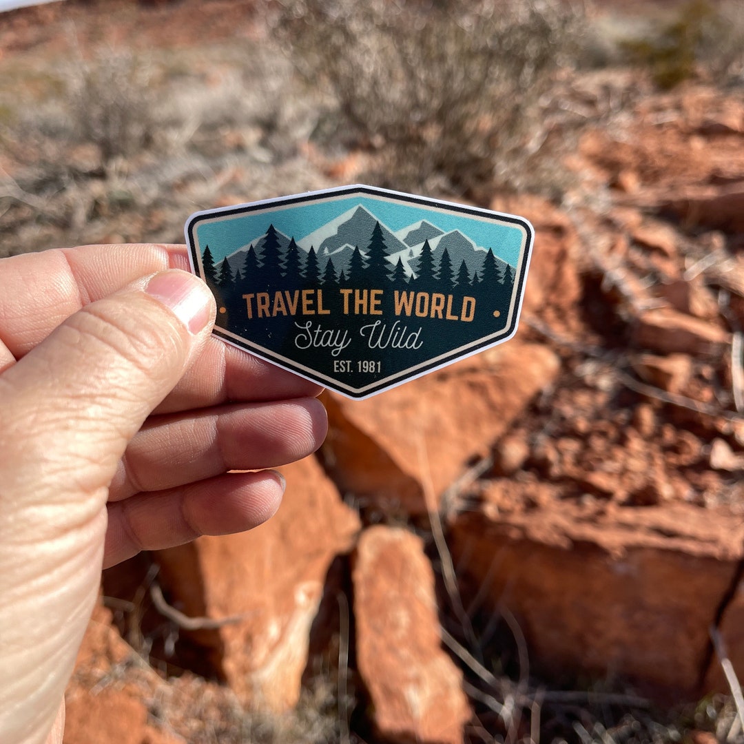 Adventure Water Bottle Laptop Sticker Cooler Sticker Car Sticker ...