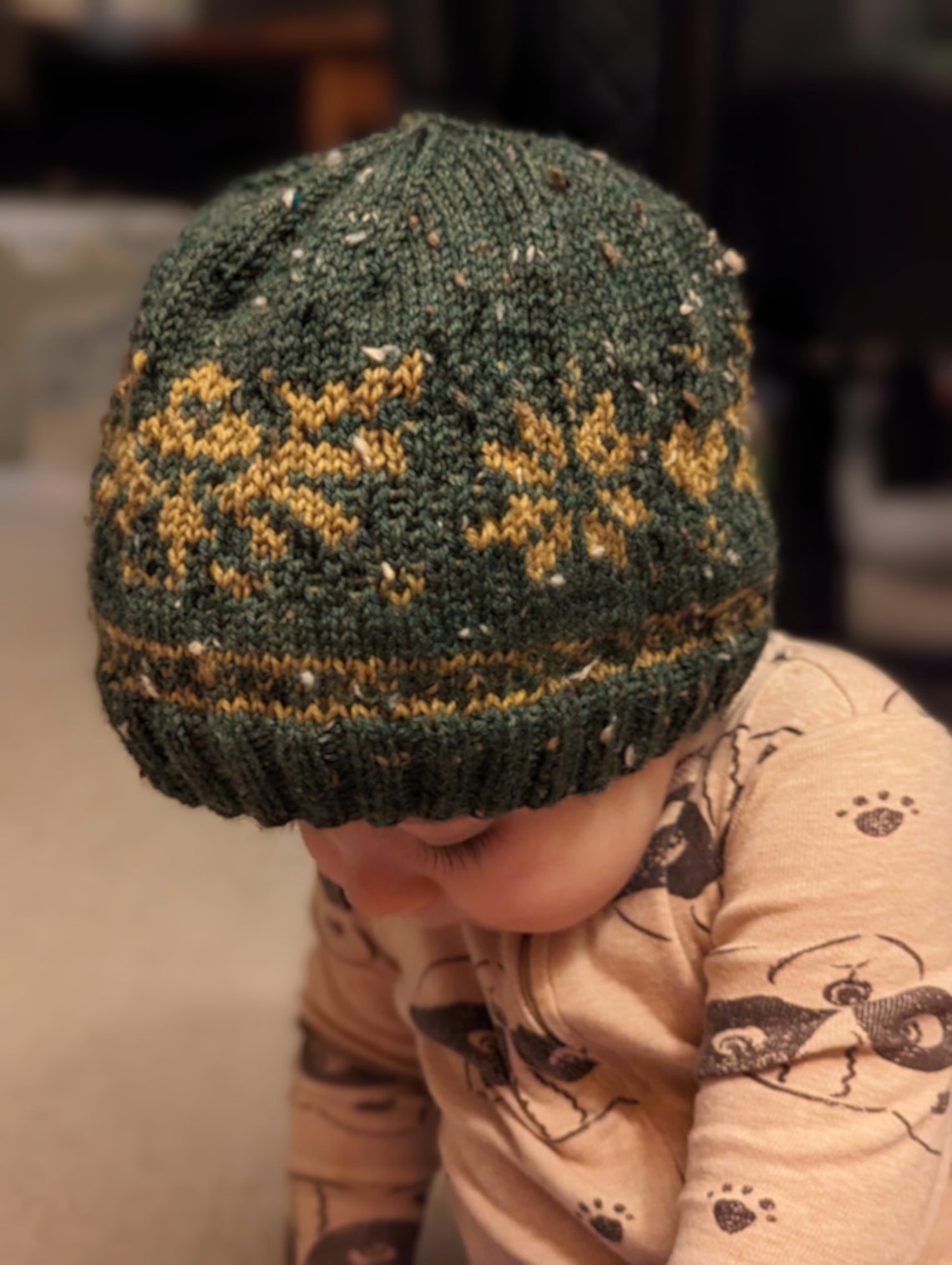 PATTERN ONLY - Hyrule Crest - Zelda Inspired TODDLER Beanie Knitting ...