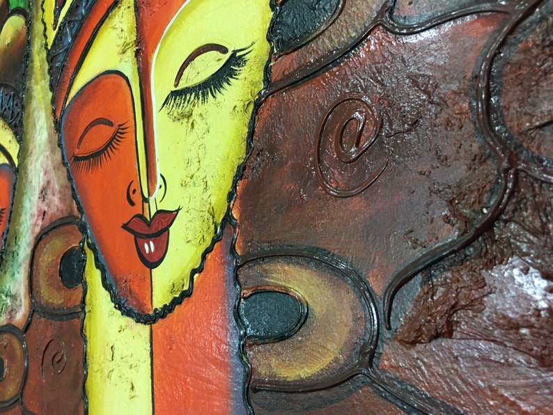 Women Portrait Oil Painting Women Faces Dominican Art Women | Etsy