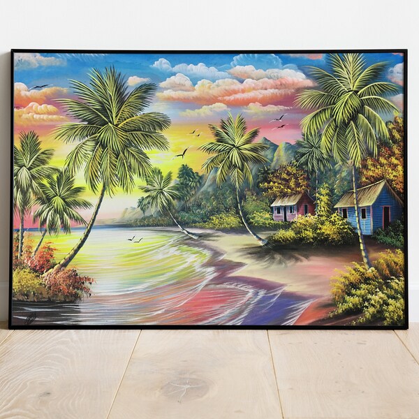 Caribbean Painting - Etsy
