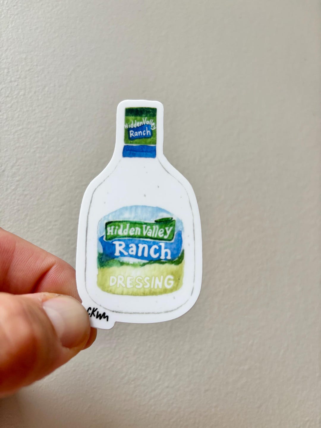 Waterproof Ranch Dressing Bottle Sticker - Etsy