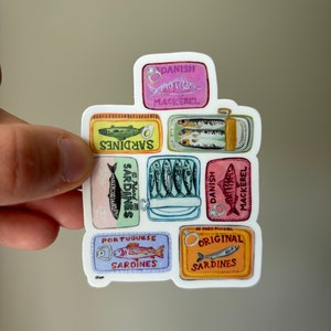 Sardines Sticker - Etsy