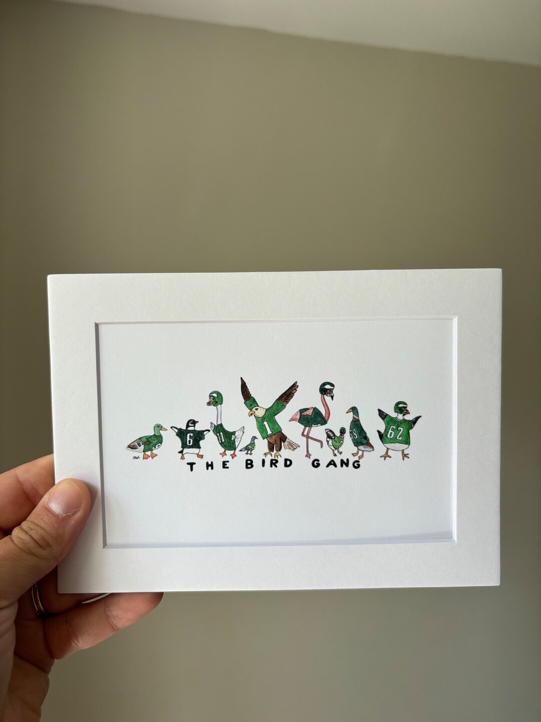 Bird Gang Print 5x7 - Etsy