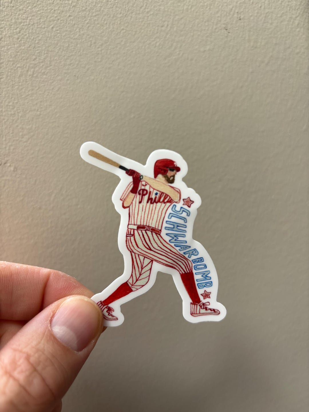 Kyle Schwarber Sticker - Etsy