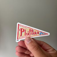 Philadelphia Phillies Type Vinyl Decal - Etsy