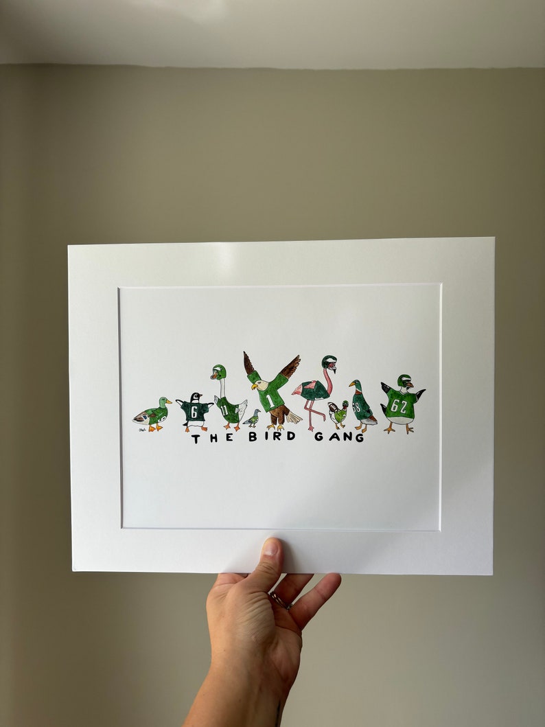 Bird Gang 11x14 Print - Etsy