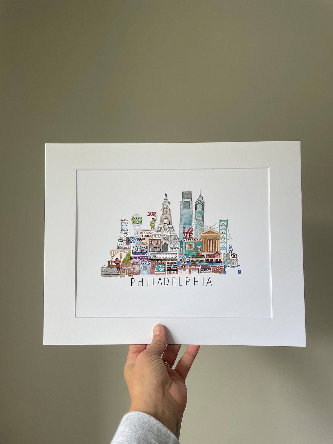 Philadelphia 11x14 Print - Etsy