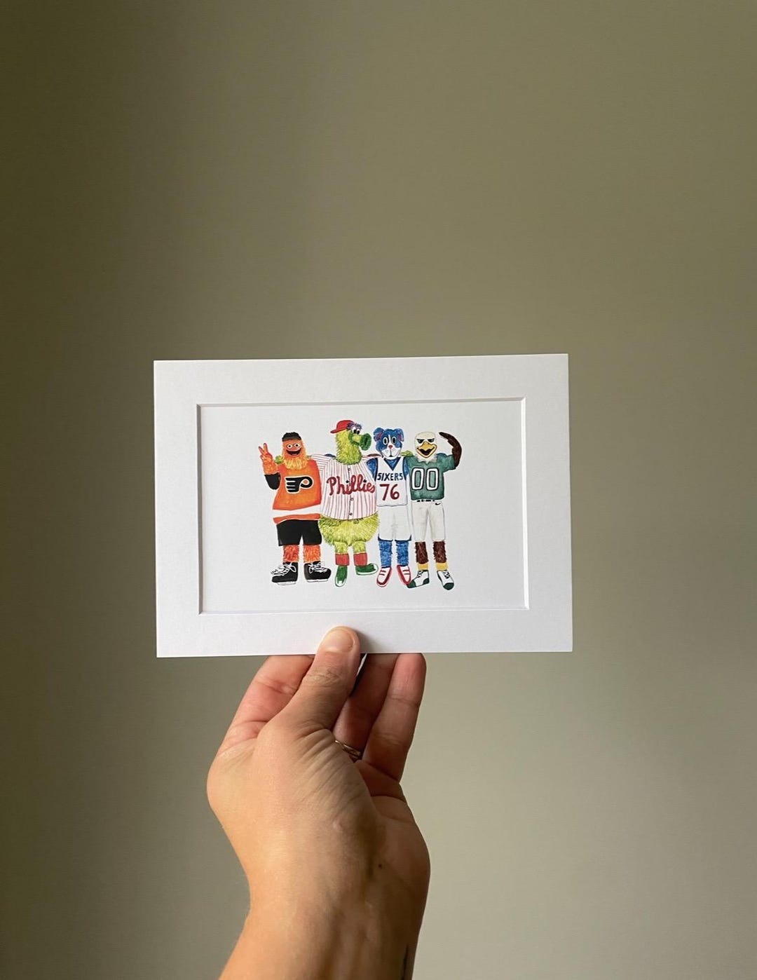 Mascots 5x7 Print - Etsy