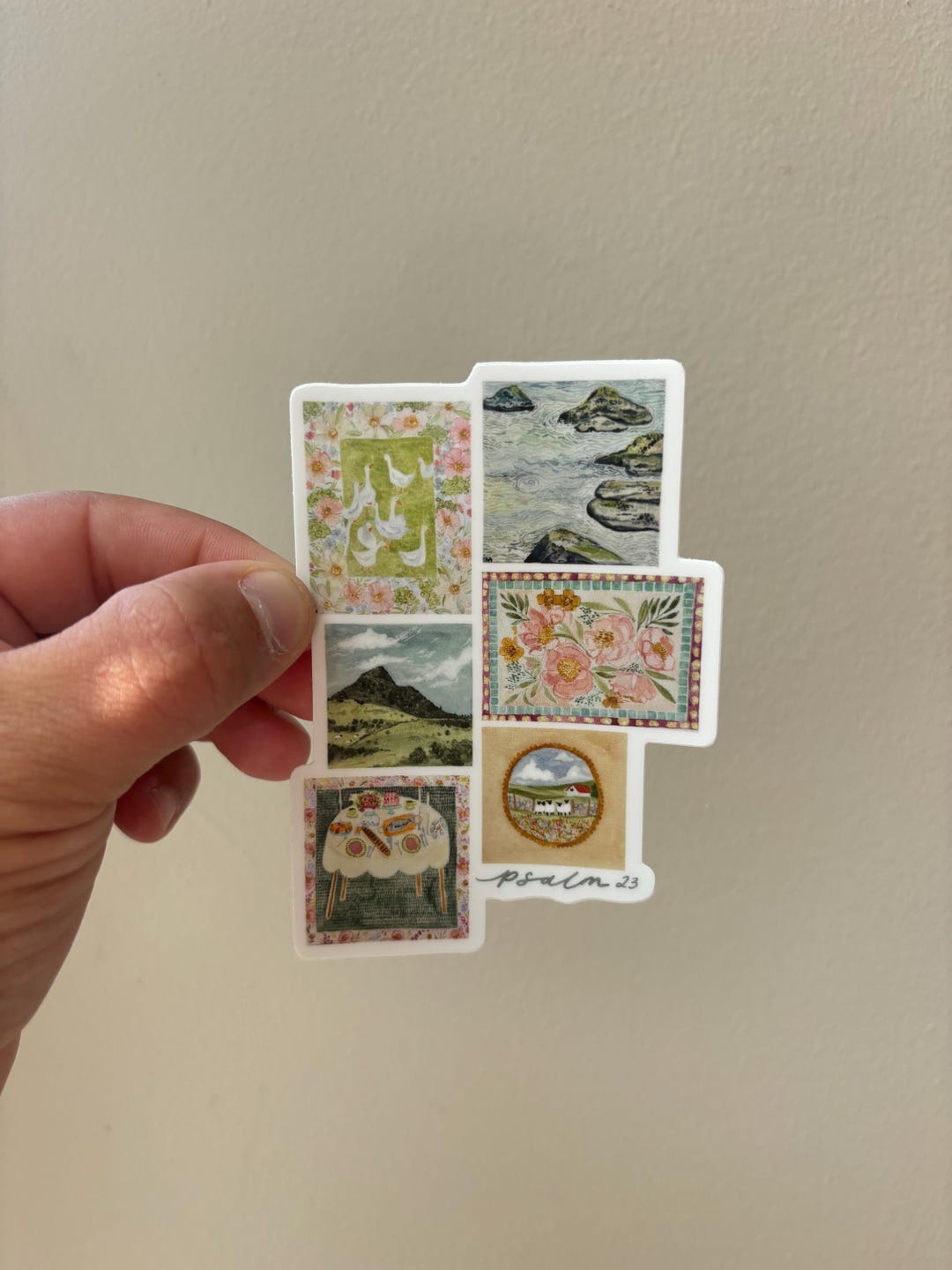 Psalm 23 Sticker - Etsy