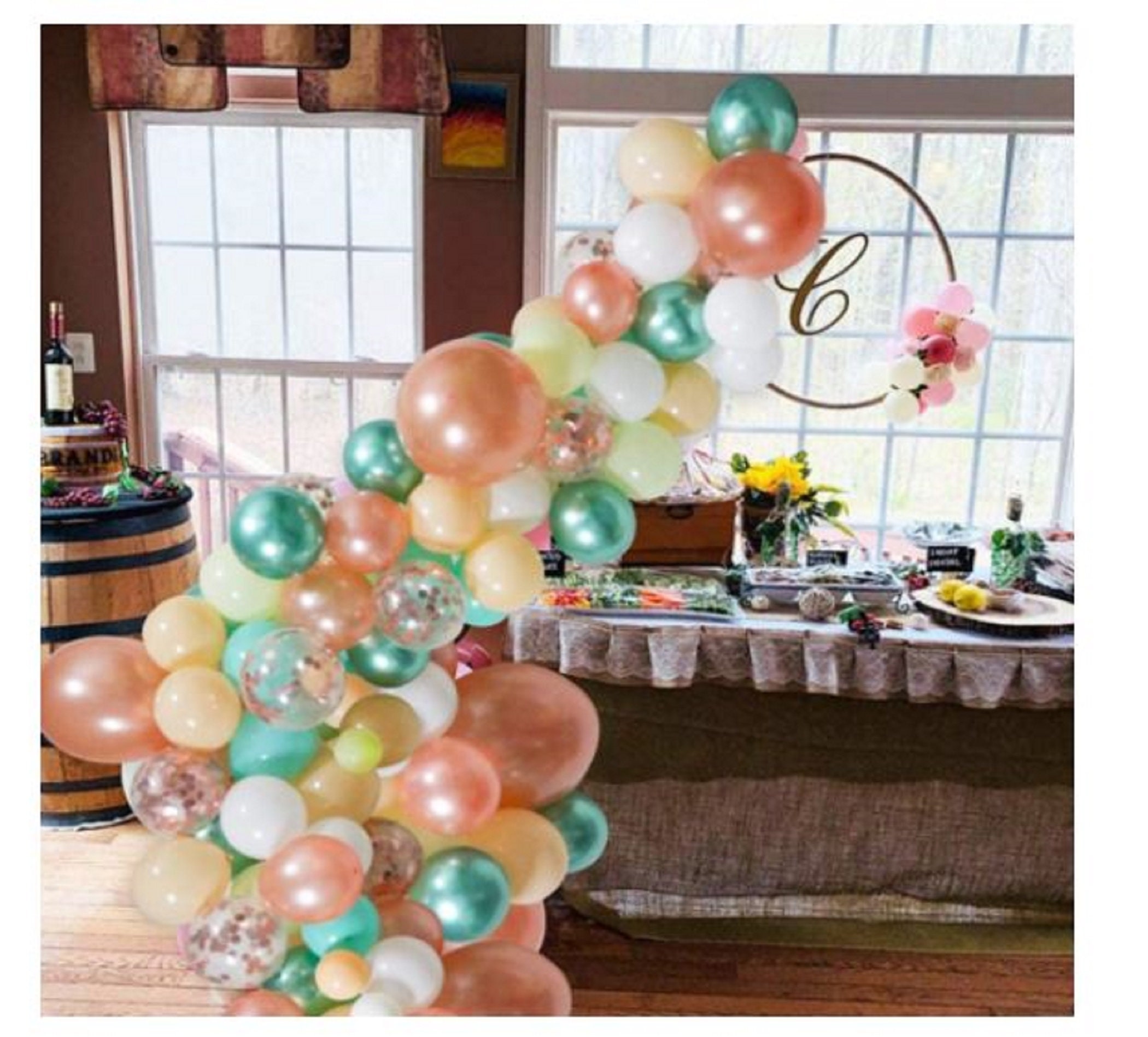 95 pcs Balloon Garland Kit & Balloon Arch Rose Gold Metallic | Etsy