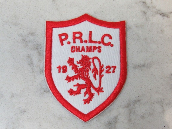 Retro 1927 Polo Ralph Lauren Rugby Crest Patch - Gem