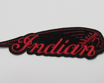 Retro Indian Motorcycle Chief Iron on Biker Patch - Etsy