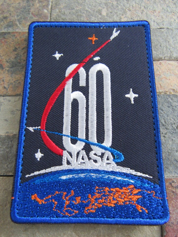 Nasa 60 Years Of Space Missions Astronaut Embroidered… - Gem