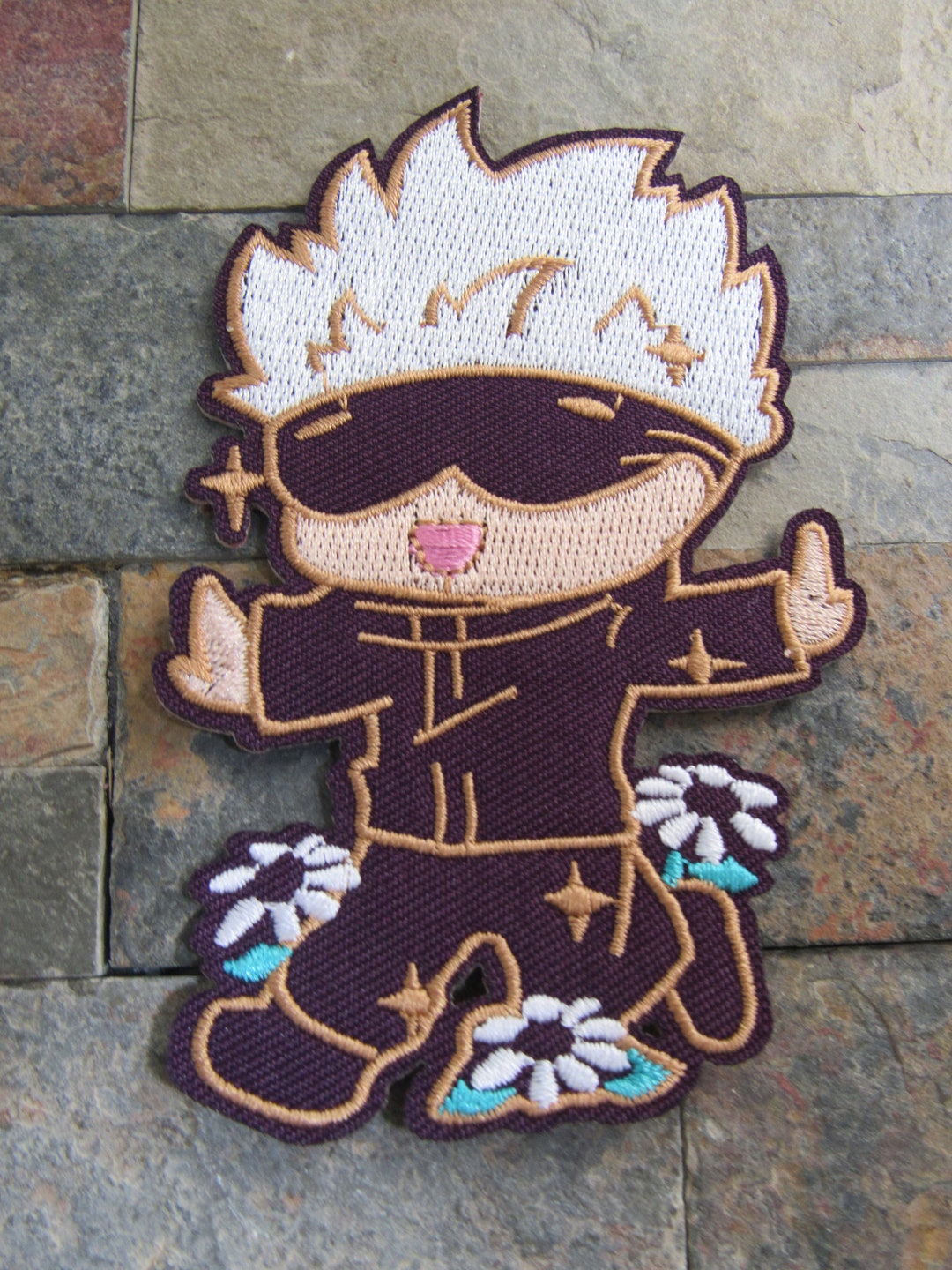 Embroidered Japanese Anime Iron on Patch Jujutsu Kaisen! - Etsy