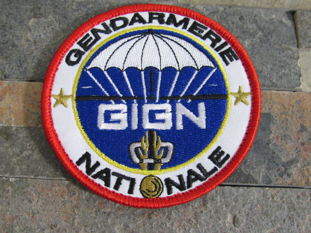 France Paratrooper Tactical Applique Patch Gendarmerie Gign Natinale - Etsy