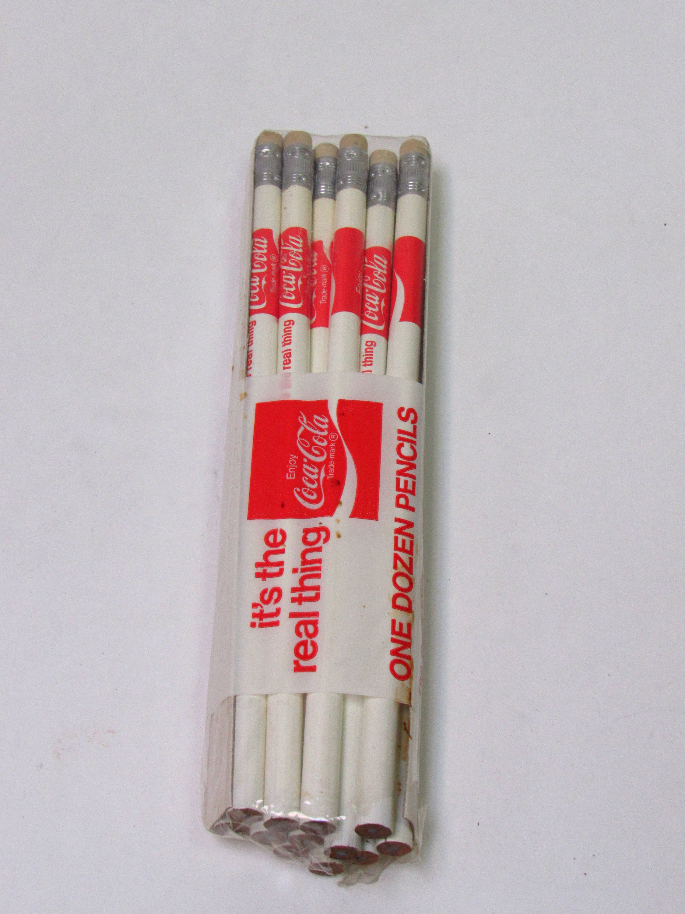 Vintage Coca Cola Its the Real Thing Lead Pencils NOS - Etsy