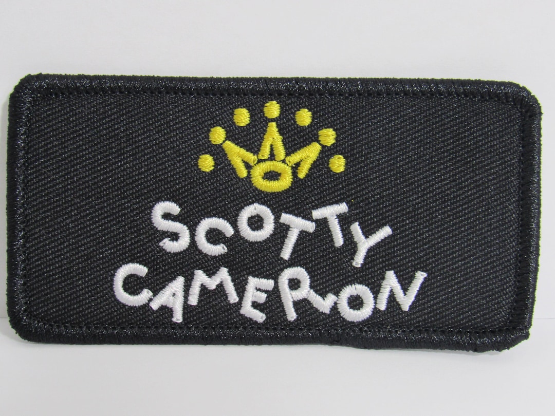 Rare Scotty Cameron Black Embroidered Iron on Golf Patch! - Etsy