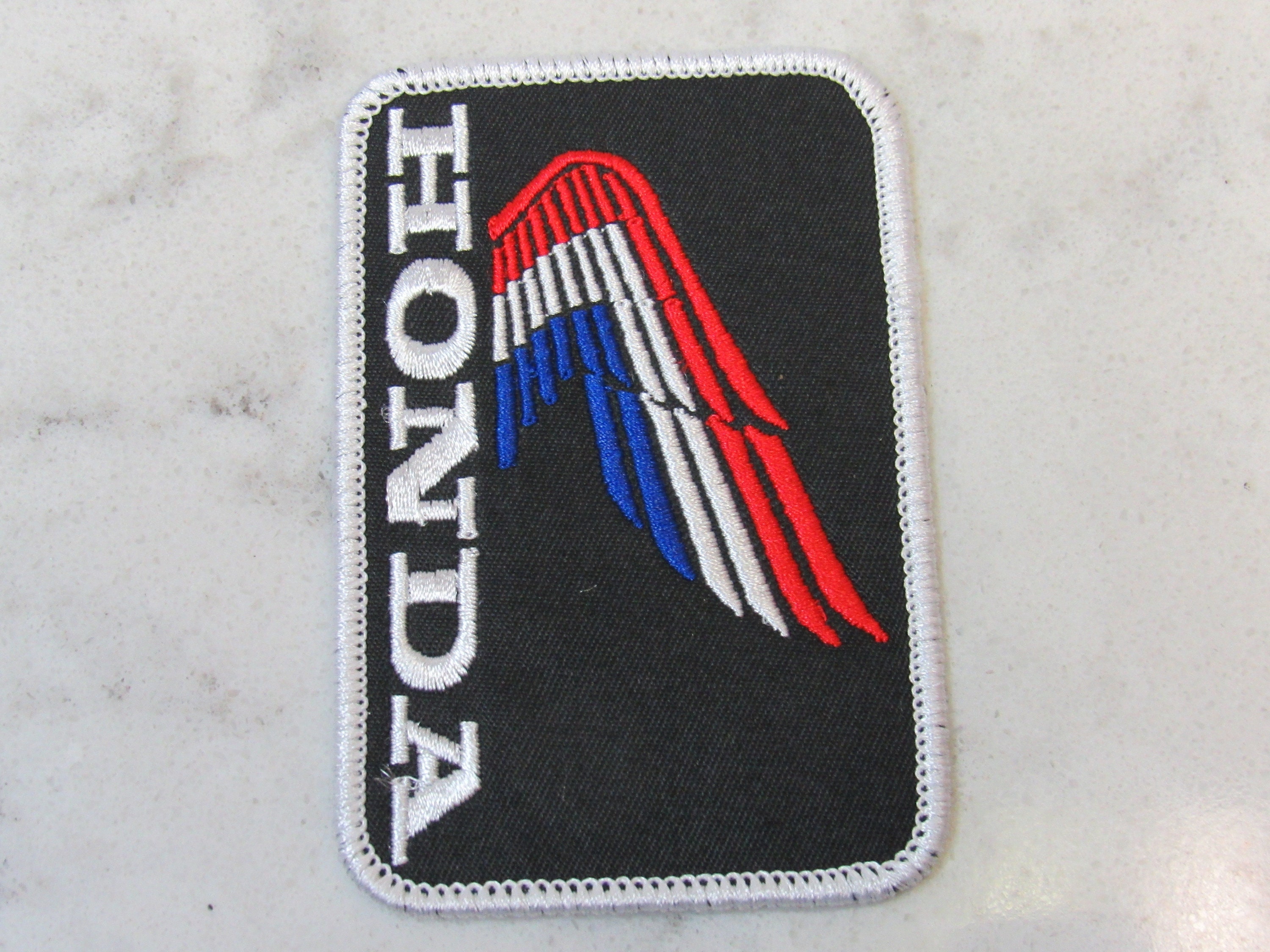 Retro Honda Wing Iron on Car Vehicle Patch - Etsy