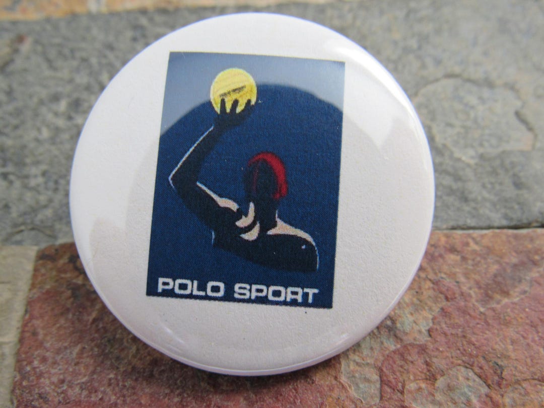 Y2K Polo Sport Ralph Lauren Volleyball Athletics Pin Brooch! - Etsy