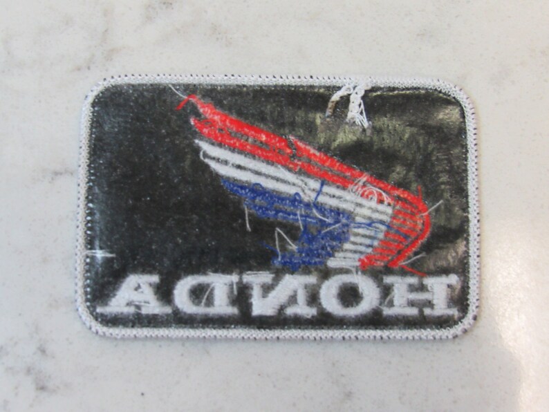 Retro Honda Wing Iron on Car Vehicle Patch - Etsy