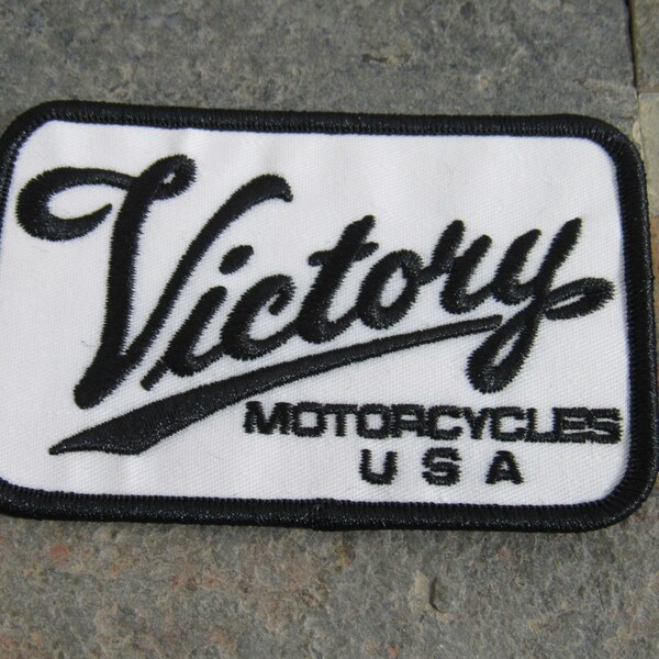 Black and White Biker Patch - Etsy