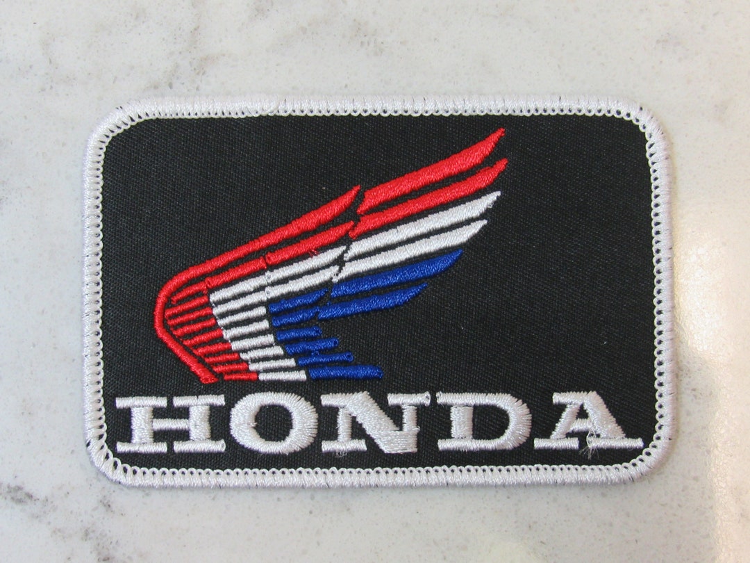 Retro Honda Wing Iron on Car Vehicle Patch - Etsy