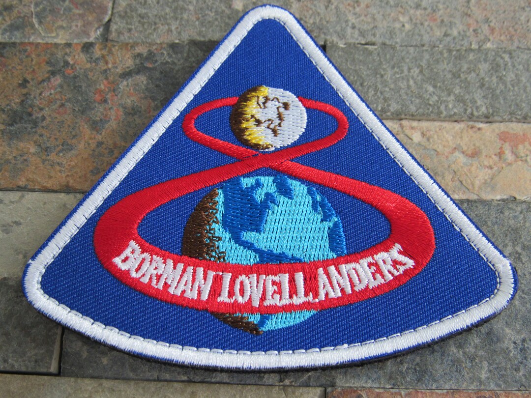 Nasa Mission Patch Astronauts Borman, Lovell, Anders Embroidered! - Etsy