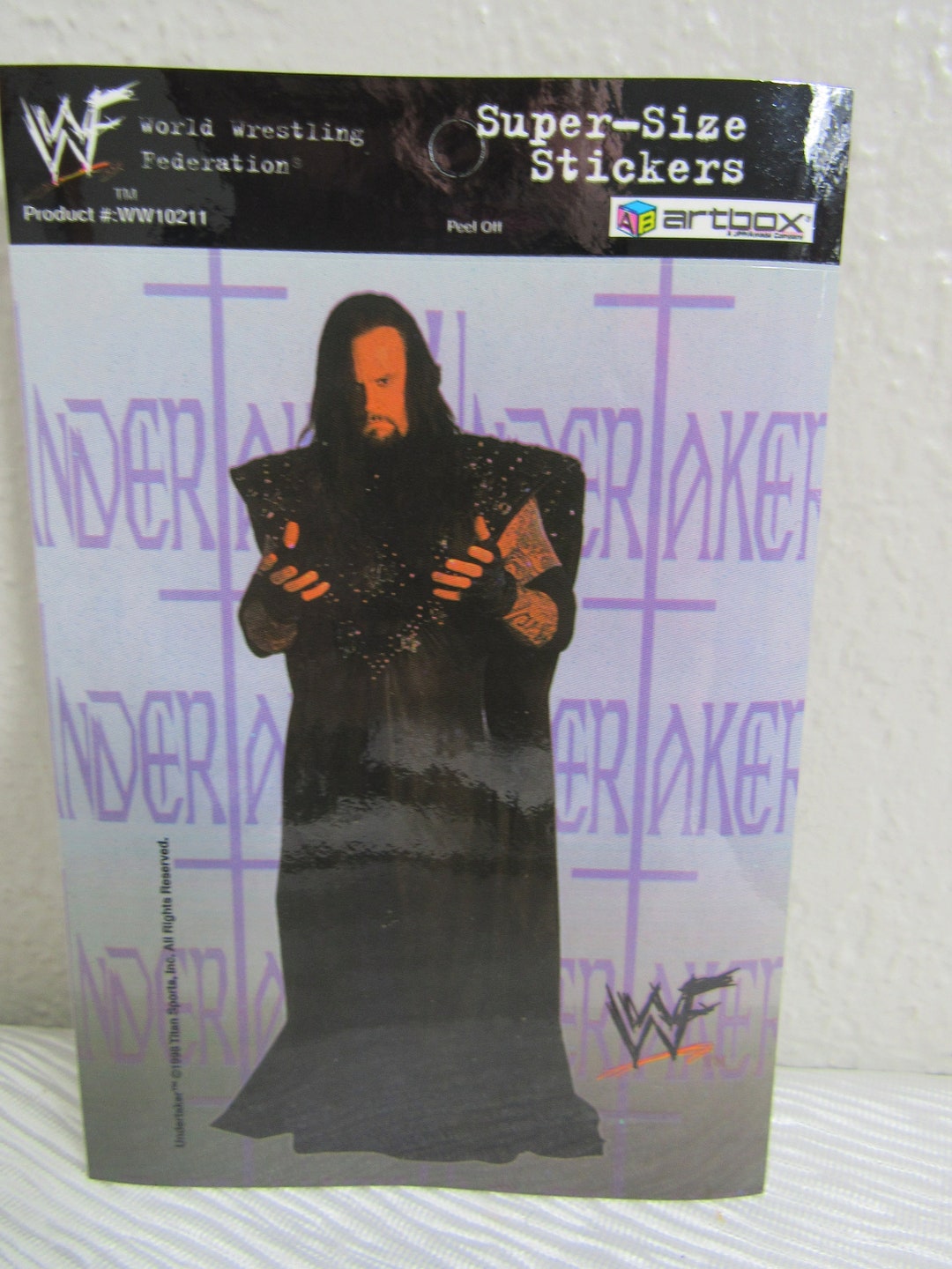 Attitude Era WWF Undertaker Decal Sticker Pro Wrestling! - Etsy