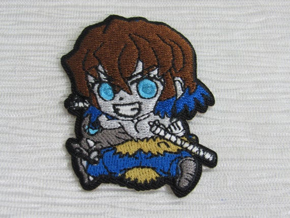 Retro Anime Japan Demon Slayer Character Embroidered … - Gem
