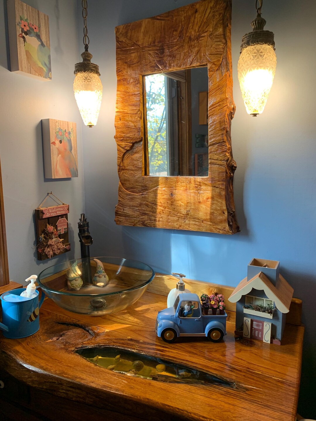 Handmade CUSTOM BATHROOM, LAVATORY, Vanity Countertop - Etsy
