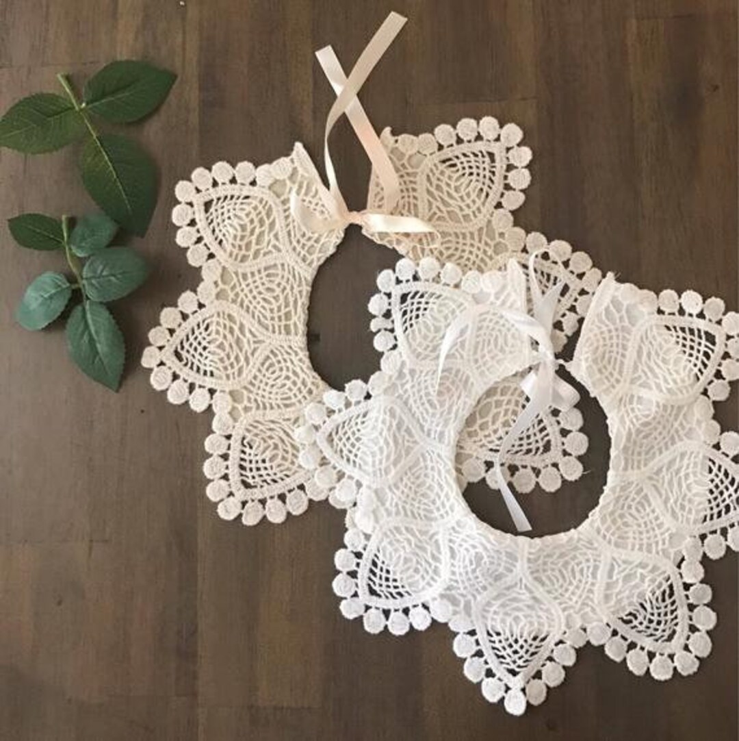 Faux Baby Collar Lace Collar Dress up Collar Baby Gift Baby Girl Collar ...