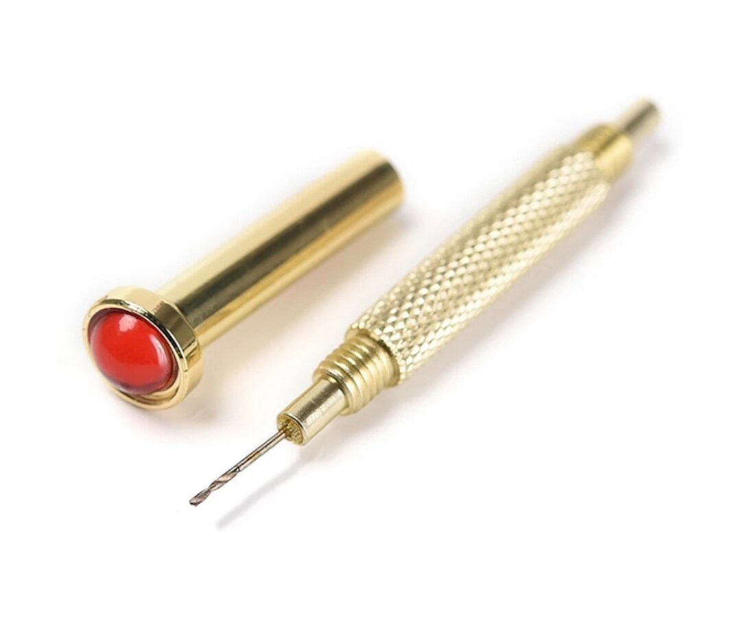 KADS Nail Art Hand Dangle Drill Hole Maker UV Gel Acrylic Tip Piercing ...