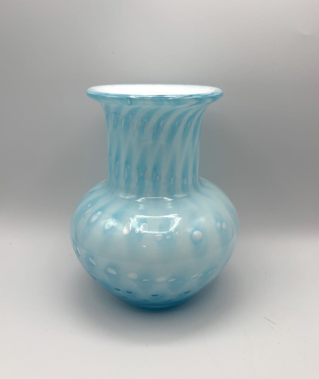 Medium Water Blue Bubble Oasis Vase - Etsy