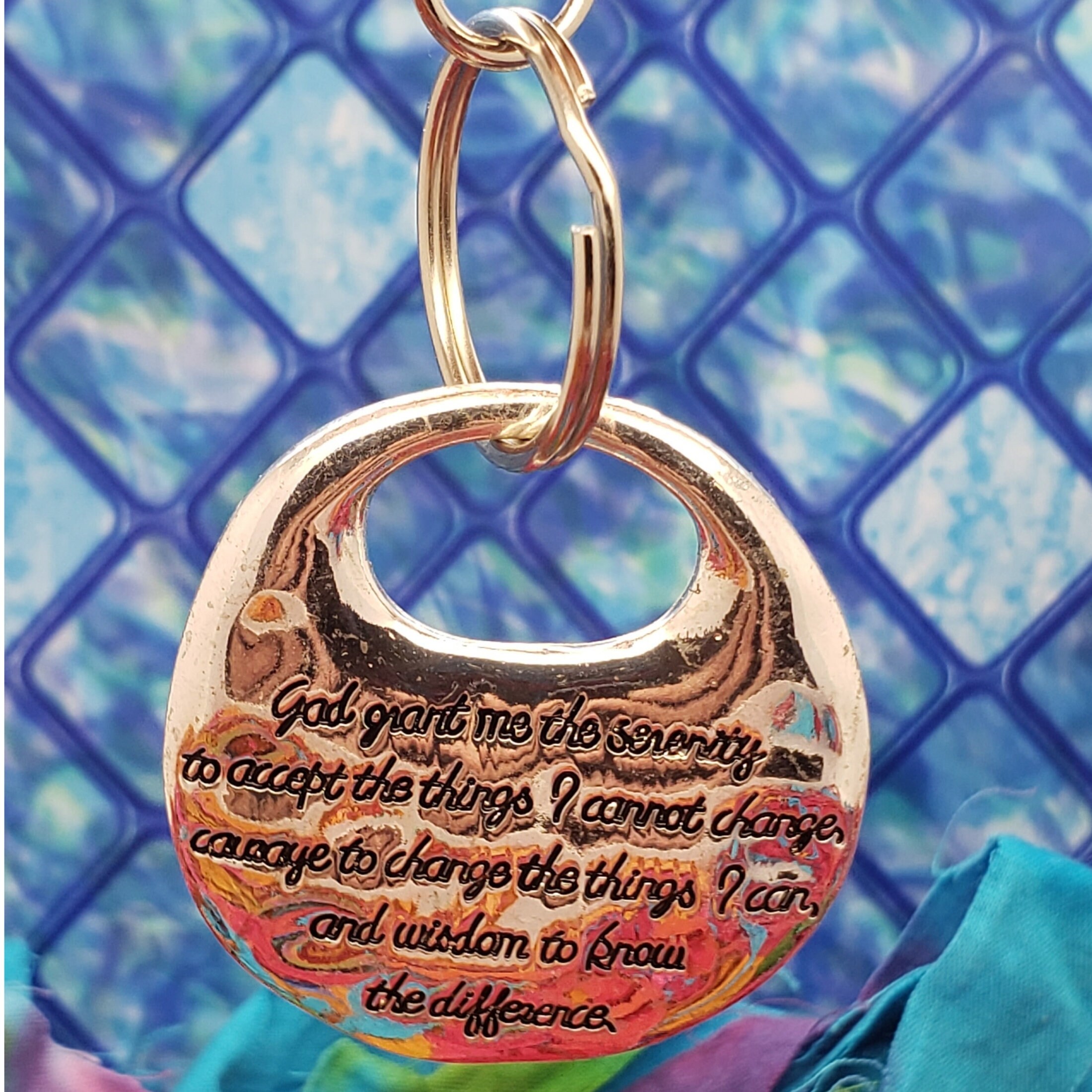Alcoholics Anonymous & Narcotics Anonymous Key Chains AA NA - Etsy