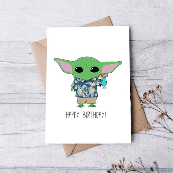Happy Birthday Grogu - Etsy Australia
