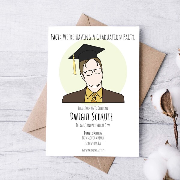 Funny Graduation Party Invitation - Etsy