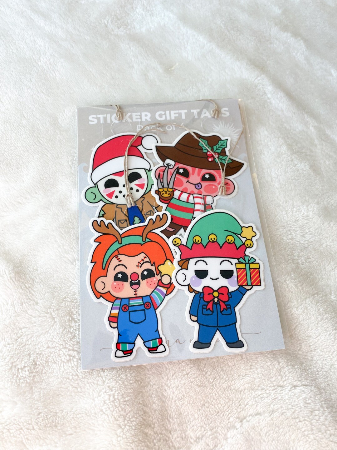 Cute Killers Sticker Gift Tags - Etsy