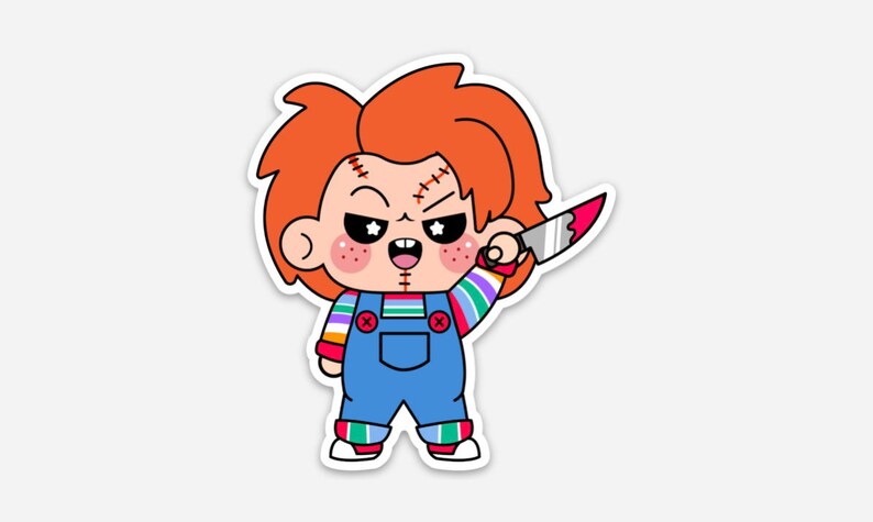 Chucky child's Play Sticker | Etsy