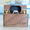 Wooden Ring Puzzle Box, Personalized Better Together Ring Box, Engraved ...