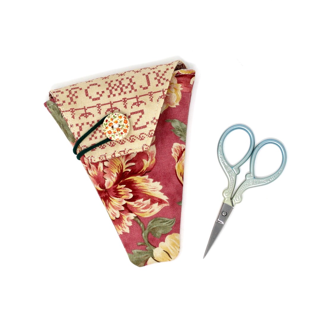 Scissors Pouch Padded Scissors Holder Threads That Bind by Blackbird ...