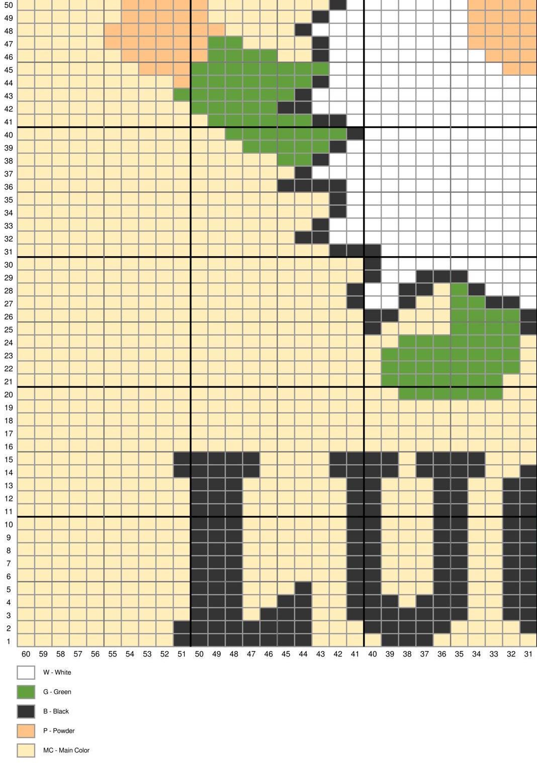 Intarsia Gnome Knitting Chart – PDF Pattern for Machine & Hand Knitting ...