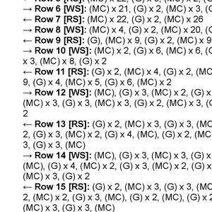 Vegan Leaf Knitting Chart – PDF Pattern for Machine & Hand Knitting, Intarsia, Fair Isle ...