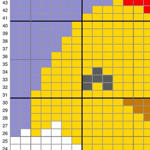 Baby Chicken Knitting Chart – PDF Pattern for Machine & Hand Knitting ...