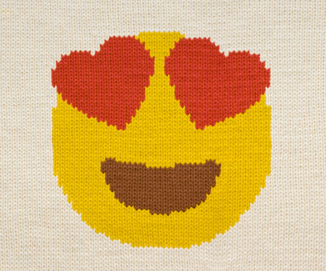 Smiling Face With Heart Eyes Emoji Chart - PDF Digital Download ...