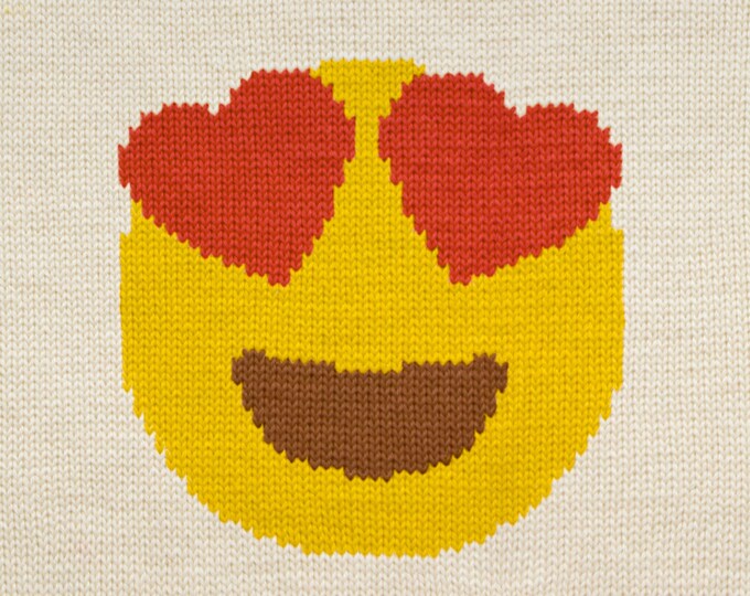Smiling Face With Heart Eyes Emoji Chart - PDF Digital Download ...