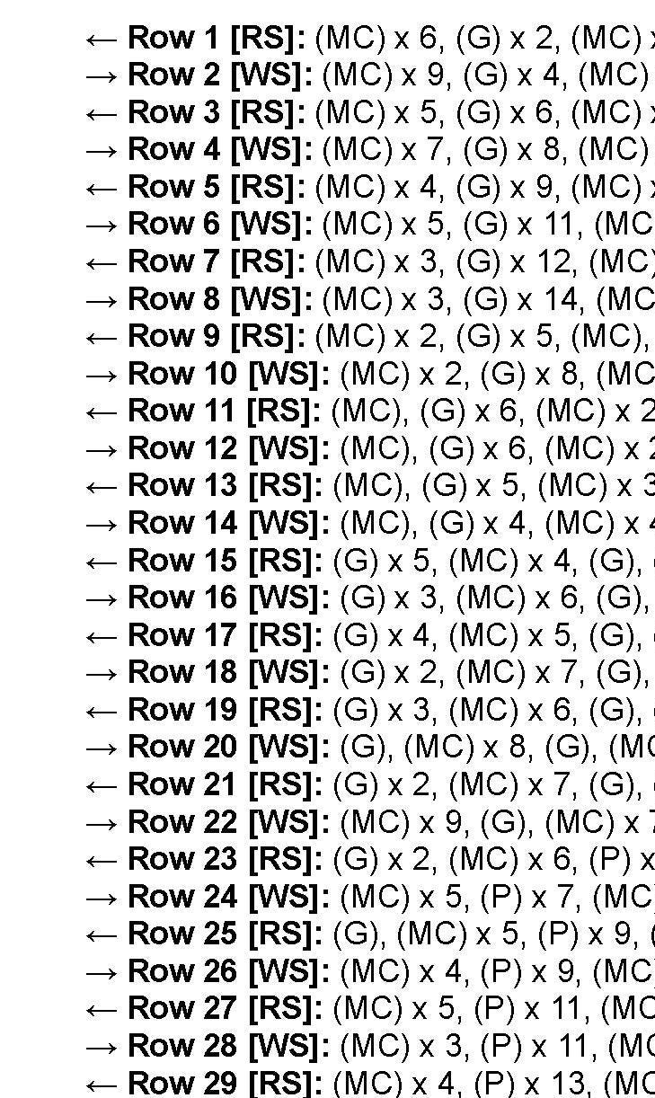 Tulip Knitting Chart, Easy Beginner, Intarsia PDF Instant Download ...