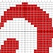 Red Heart Chart - PDF Knitting Pattern - Intarsia Diagram - Love ...