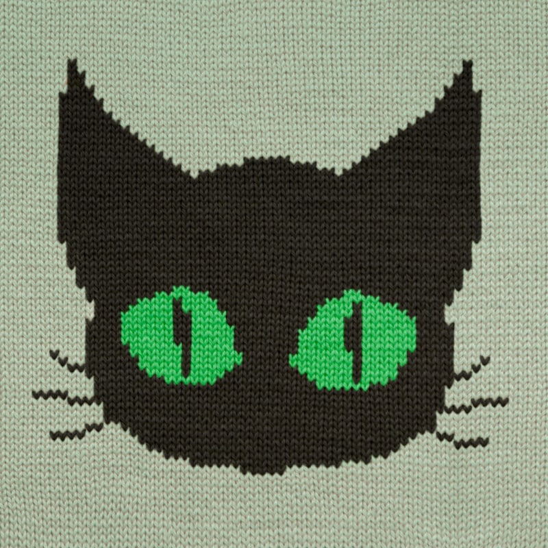 Black Cat Knit Chart - Etsy