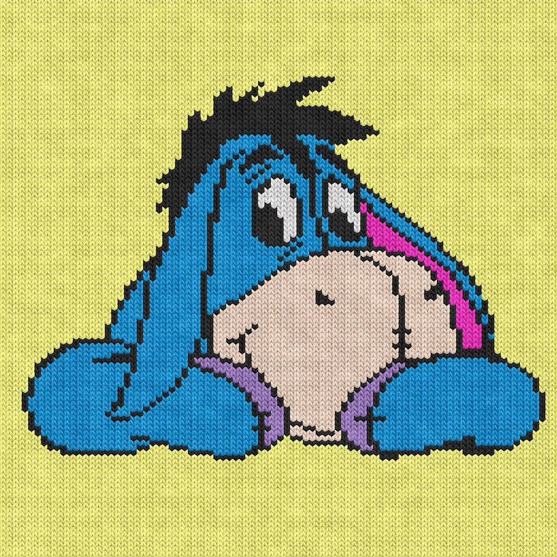 Winnie the Pooh & Friends Charts Set for Hand and Machine Knitting ...