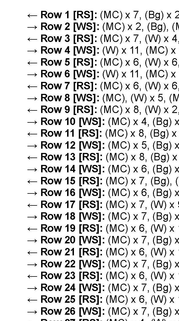 Poodle Knitting Chart | Easy Beginner Intarsia PDF Instant Download ...